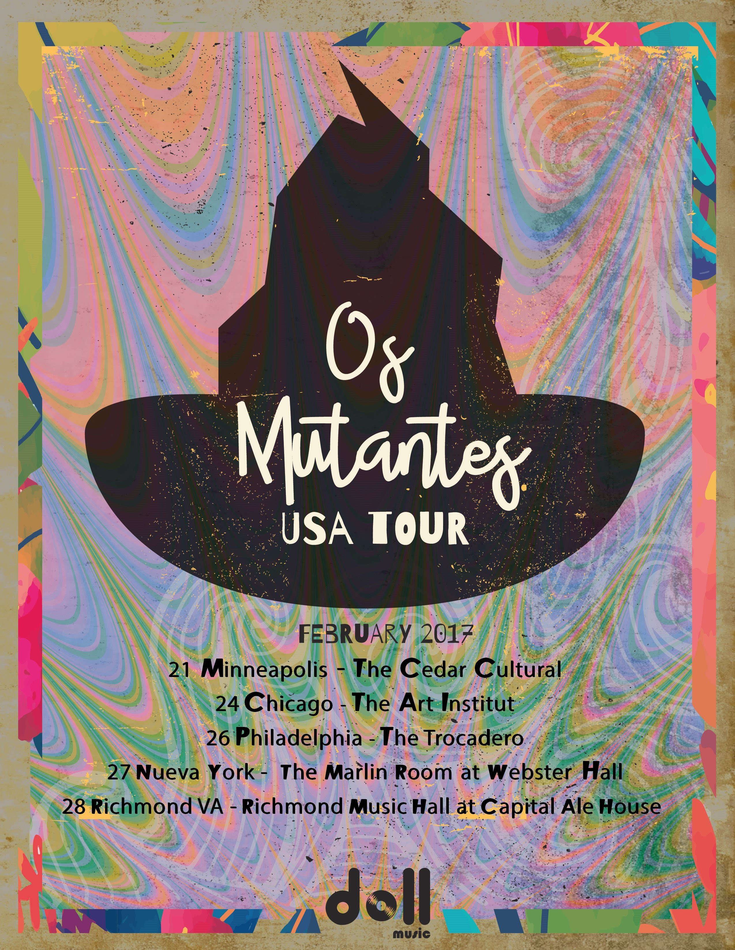 OS Mutantes Announces Spring 2017 Tour Dates - mxdwn Music