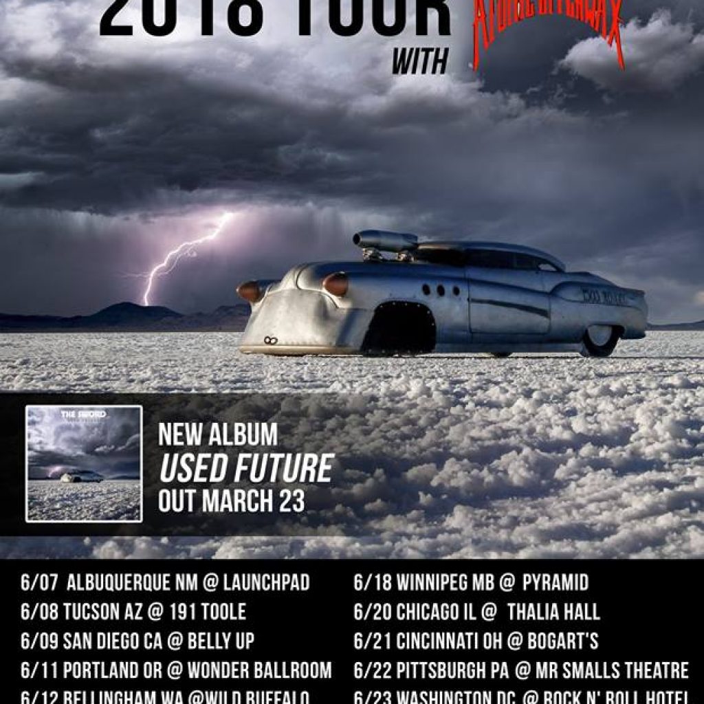 The Sword Announce Summer 2018 Tour Dates - mxdwn Music